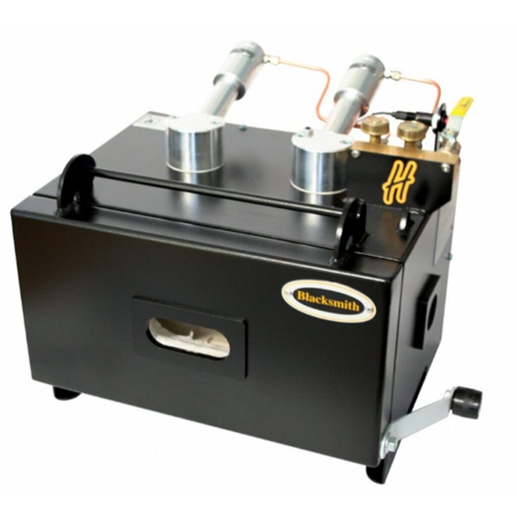 Blacksmith H2 Double Burner Forge - Horseshoe & Farrier Supplies